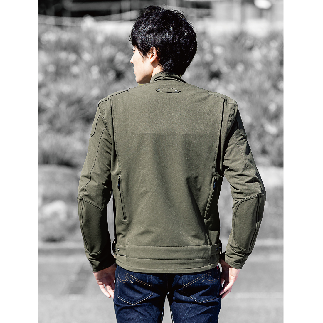 RR7250 エアスルーソフトシェルストレッチライディングZIPジャケット | ラフ＆ロード